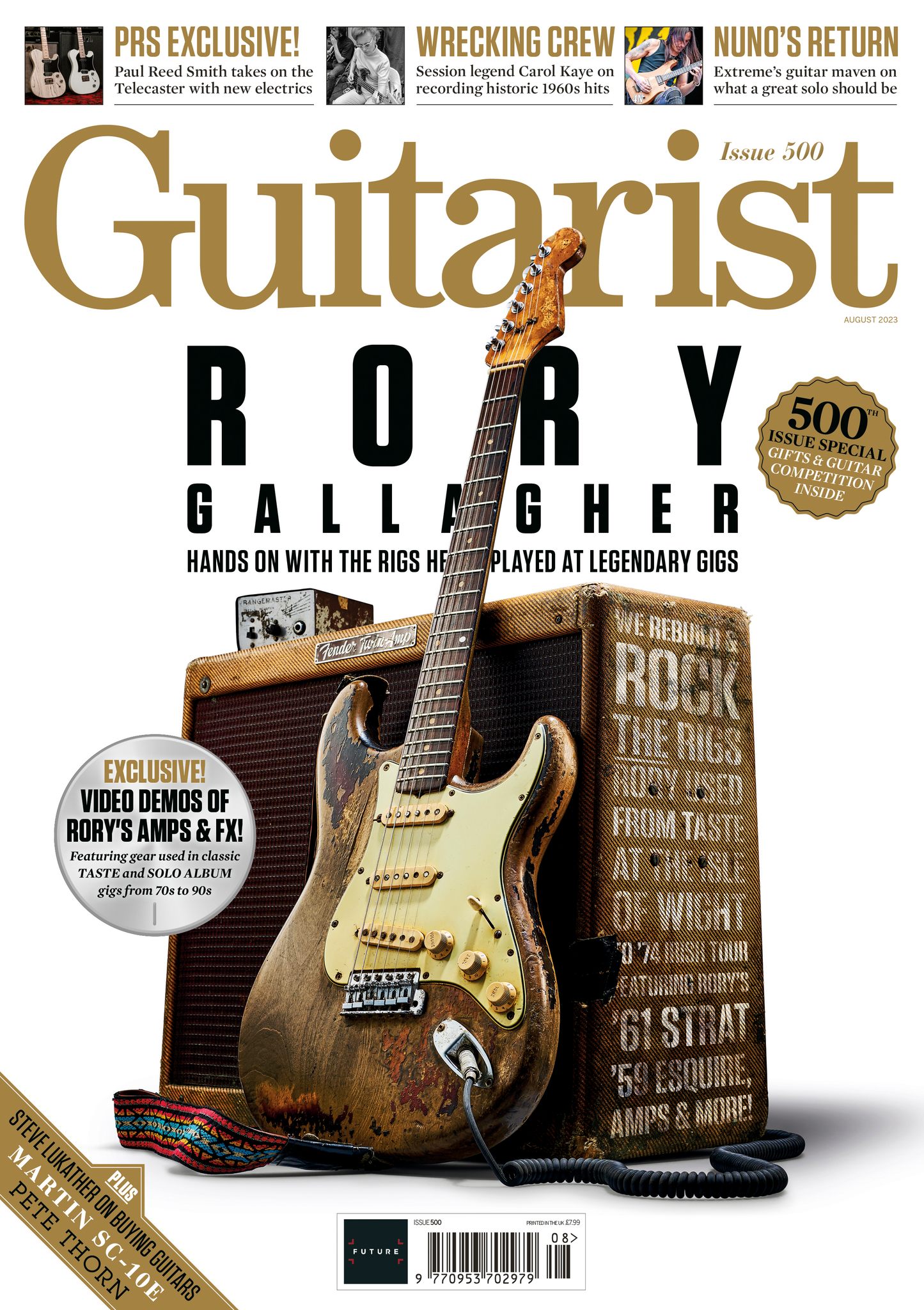 Rory & Guitarist Magazine! - The Official Site of Rory Gallagher